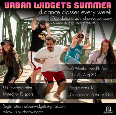 URBAN WIDGETS - SUMMER DANCE CLASSES - DANCEaustria